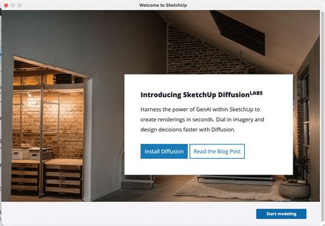 Sketchup Diffusion Welcome Screen Sketchup Diffusion Sketchup Community