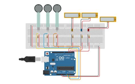 Circuit Design Force Sensor For Touch Screen Device Tinkercad