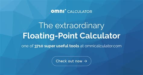 Floating Point Calculator