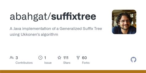 Github Abahgatsuffixtree A Java Implementation Of A Generalized