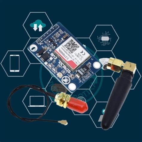 jual sim800l v2 0 5v wireless gsm gprs module quad band w antenna