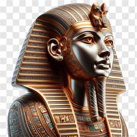 금 이집트 파라오 머리 금 이집트 사람 파라오 머리 Png 일러스트 및 이미지 에 대한 무료 다운로드 Pngtree