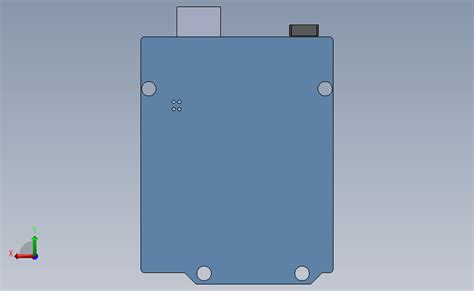 Arduino Uno 板开发板 Solidworks 2018 模型图纸下载 懒石网
