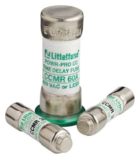Littelfuse Littelfuse Ul Class Cc Fuse Time Delay 1 4 10 A Ccmr 1 1 2 In L X 13 32 In Dia
