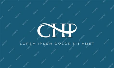Premium Vector Vector Graphic Logo Design Chp Monogram Logo