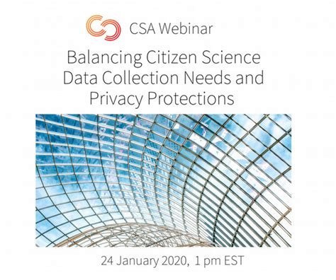 Balancing Citizen Science Data Collection Needs And Privacy Protections Scistarter
