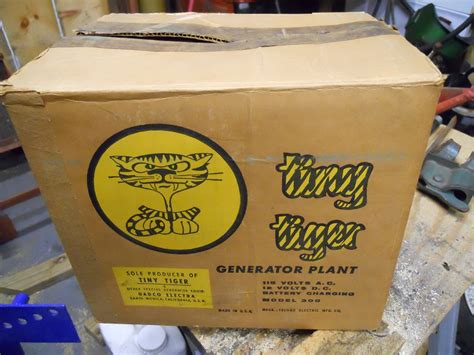 Tiny Tiger Generator 300 Ohlsson And Rice My Old Machine