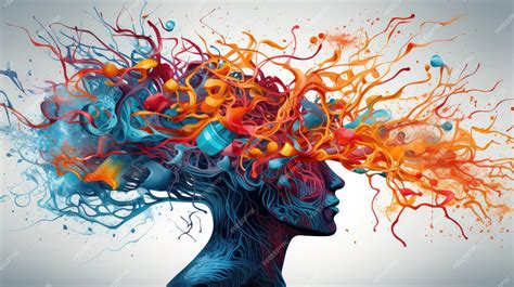 Premium Ai Image Digital Brain Abstract Human Illustration Head Mind Technology Intelligence