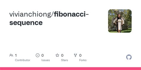 github vivianchiong fibonacci sequence