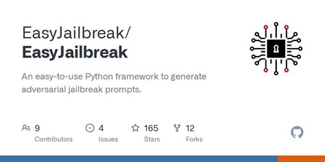Github Easyjailbreakeasyjailbreak An Easy To Use Python Framework