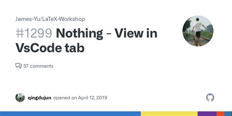 nothing view in vscode tab · issue 1299 · james yu latex workshop