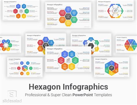 Hexagon Infographics Powerpoint Template Designs Slidesalad
