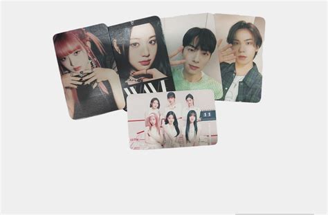 Коллекционные карточки K-pop 5 и 10 случайных карточек/кпоп купить по ...