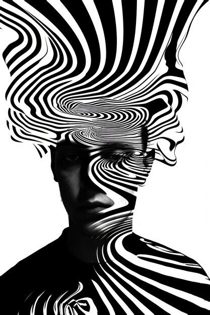 mind bending illusion of doppler effect art portrait adult premium ai