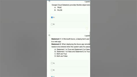 Cloud Computing Nptel Assignment 4 Answers Youtube