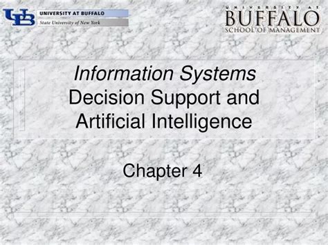 Ppt Information Systems Decision Support And Artificial Intelligence Powerpoint Presentation