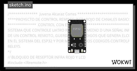 4 Canales Basico Wokwi Esp32 Stm32 Arduino Simulator