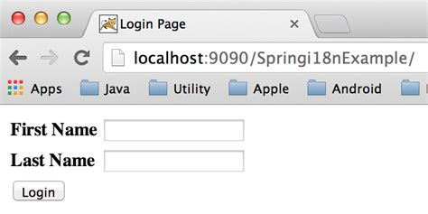 Spring Mvc Internationalization I18n And Localization L10n Example