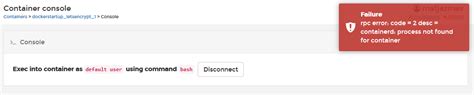 Container Console Not Working · Issue 1357 · Portainerportainer · Github