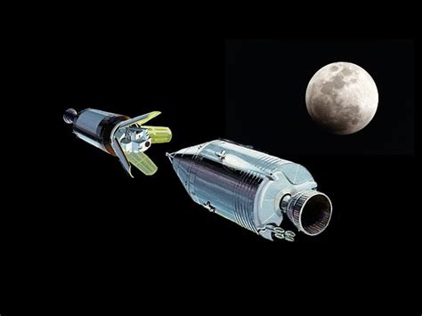 Apollo Lunar And Command Modules