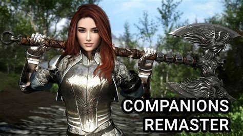 Skyrim - How To Remaster Companions Guild - Companions Mod List 2021 - YouTube