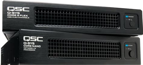 Qsc Announces New Q Sys Core Processors Q Sys Core 8 Flex And Q Sys
