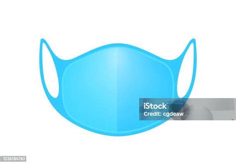 아이콘 그래픽 흰색에 격리 된 보호 마스크 입 보호 N95 블루 마스크 호흡보호구용 호흡보호구 의료용 마스크 는 먼지 로 의공기 오염 Pm 25를 보호하고 구강 을 덮는
