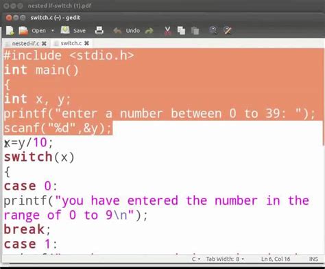 7 Nested If And Switch Statement English Youtube