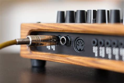 Analog Synthesizer Modular Synth Stock Photo Image Of Mixing Analog 72208168