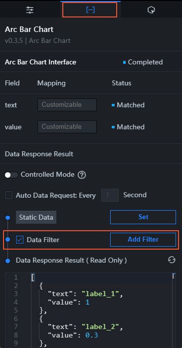 Use The Data Filter Datav Alibaba Cloud Documentation Center