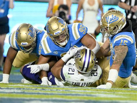 Laiatu Latu Helps Ucla Defense Set Tone Early Against Washington Daily News