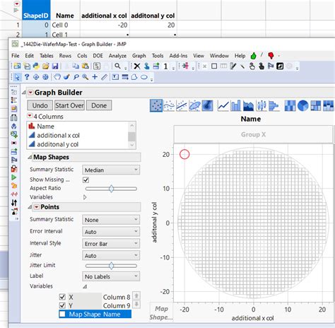 Solved How To Use Multiple Columns With Shape Jmp User Community