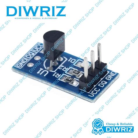 Jual Ds18b20 Temperature Sensor Module Arduino Compatible Shopee Indonesia