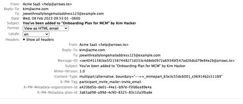 Showing All Headers In Action Mailer Previews Mintbit