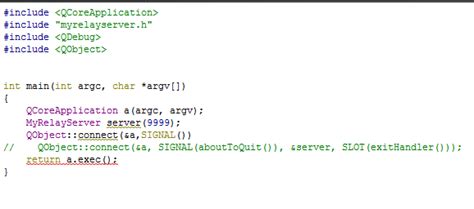 C Is The AboutToQuit Signal Of The QCoreApplication Still Supported In Qt Stack