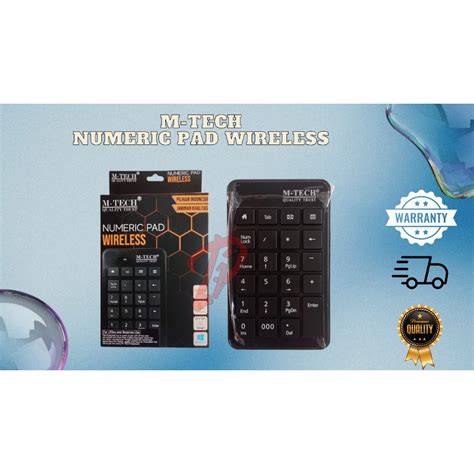 Jual Wireless Keyboard Numeric M Tech Keypad Wireless Shopee Indonesia