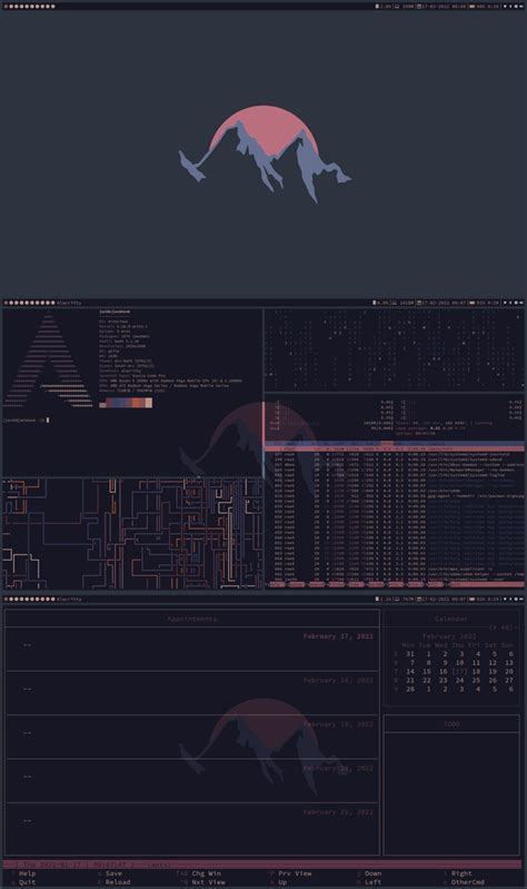 Qtile My First Window Manager Rice Really Happy With How It Turned
