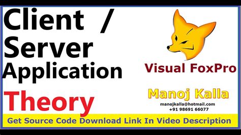 Vfp Client Server Application Theory Visual Foxpro Client Server