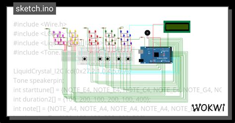 memory game wokwi esp32 stm32 arduino simulator
