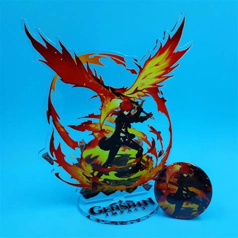 Акрилова фігурка дилюк із геншин імпакт Genshin Impact — ціна 330 грн у каталозі Статуетки