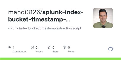 Github Mahdi3126 Splunk Index Bucket Timestamp Extraction Script