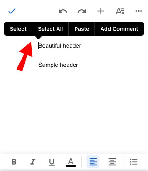 How to Delete a Header from Google Docs