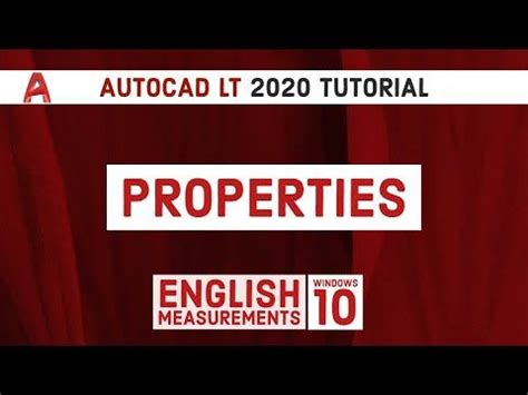 Autocad LT Tutorials For Beginners English Measurements Windows OS YouTube Autocad