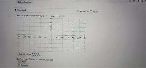 solved f x −sin x−π −1