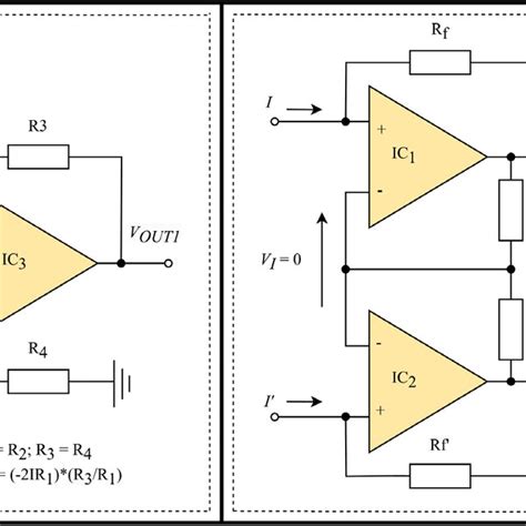 Schemes Of A Differential Transimpedance Amplifier A B A Typical