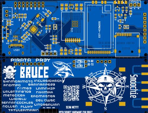 Bruce Open Source Hacking Firmware Gets First Official Pcb