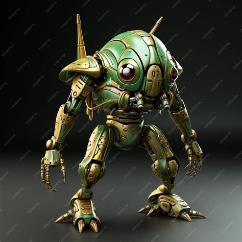 Premium Photo 3d Robot Grasshopper