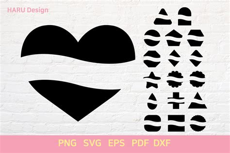 Shape Split Graphic By HARUdesign Creative Fabrica