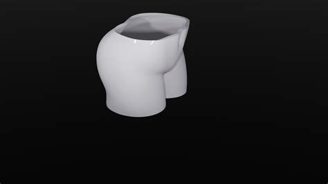 Stl File Woman Butt Planter 3d Print Stl File 3d Print Planter Model・design To Download And 3d