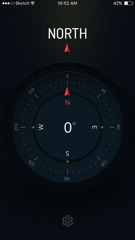 Compass Ui On Behance